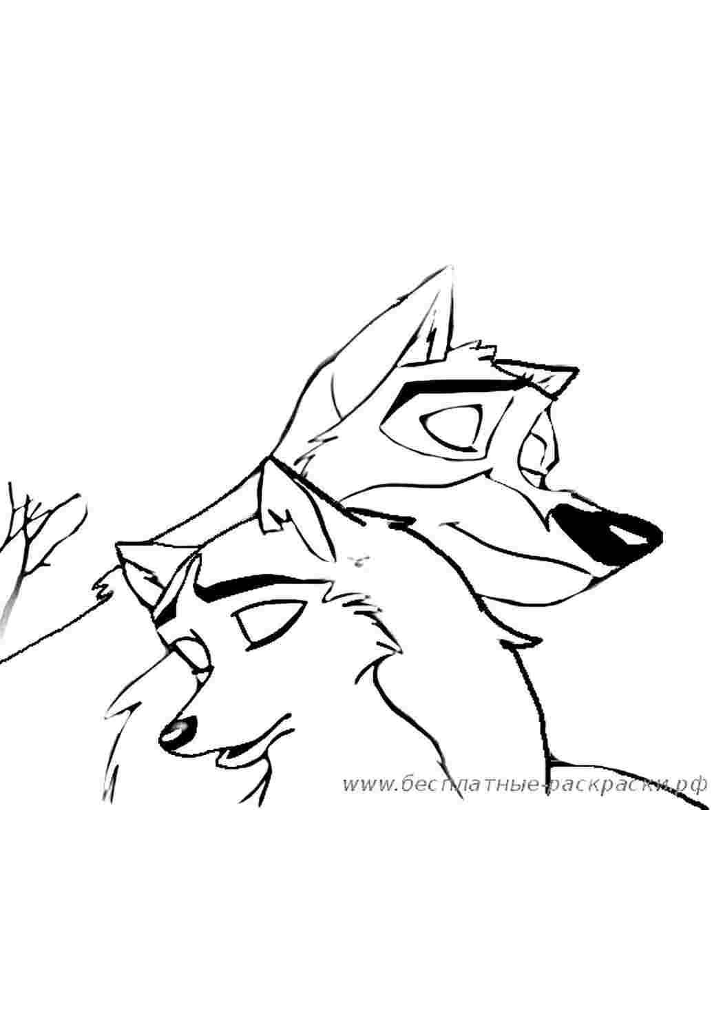 balto and jenna coloring pages