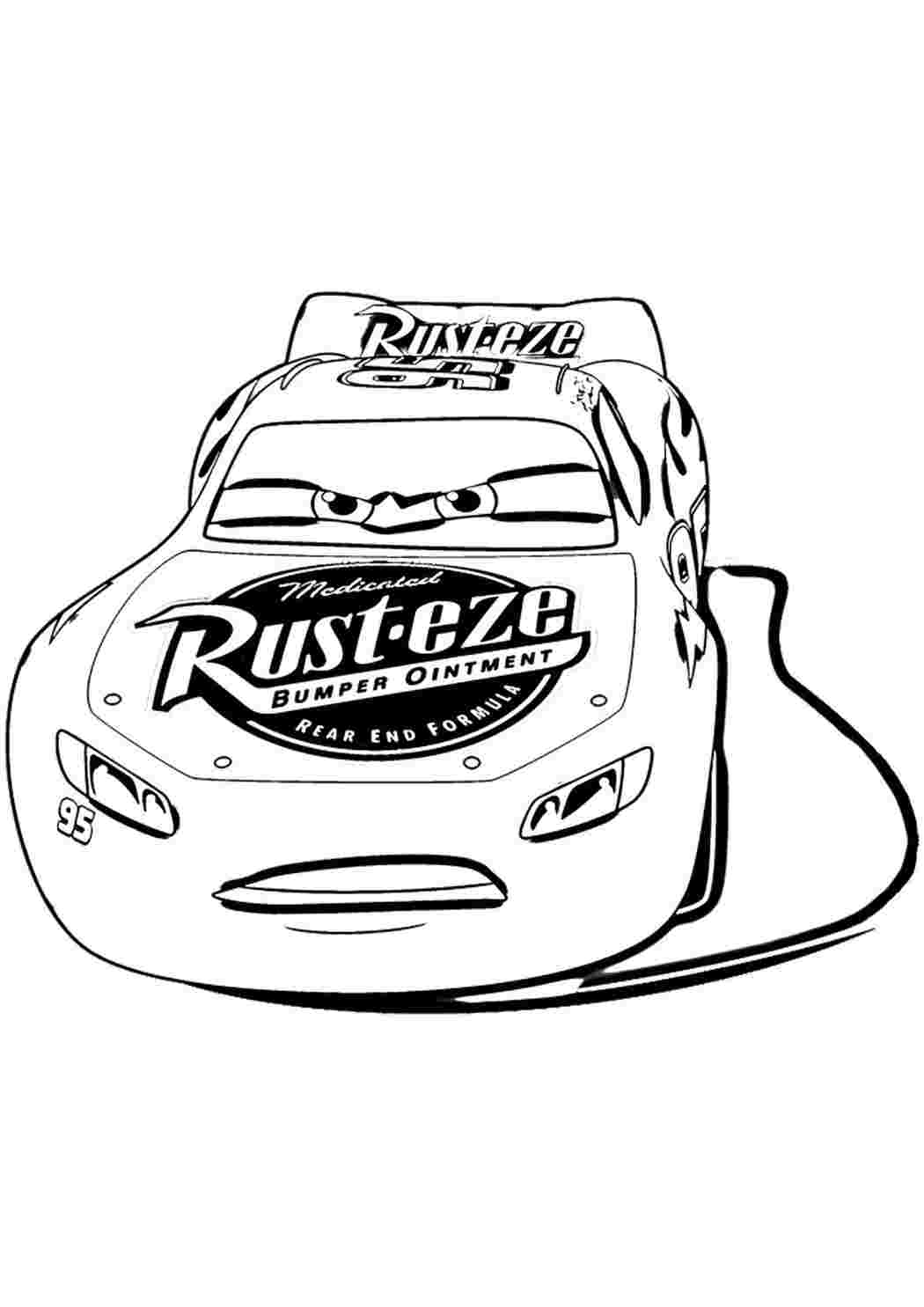 salama mcqueen coloring pages