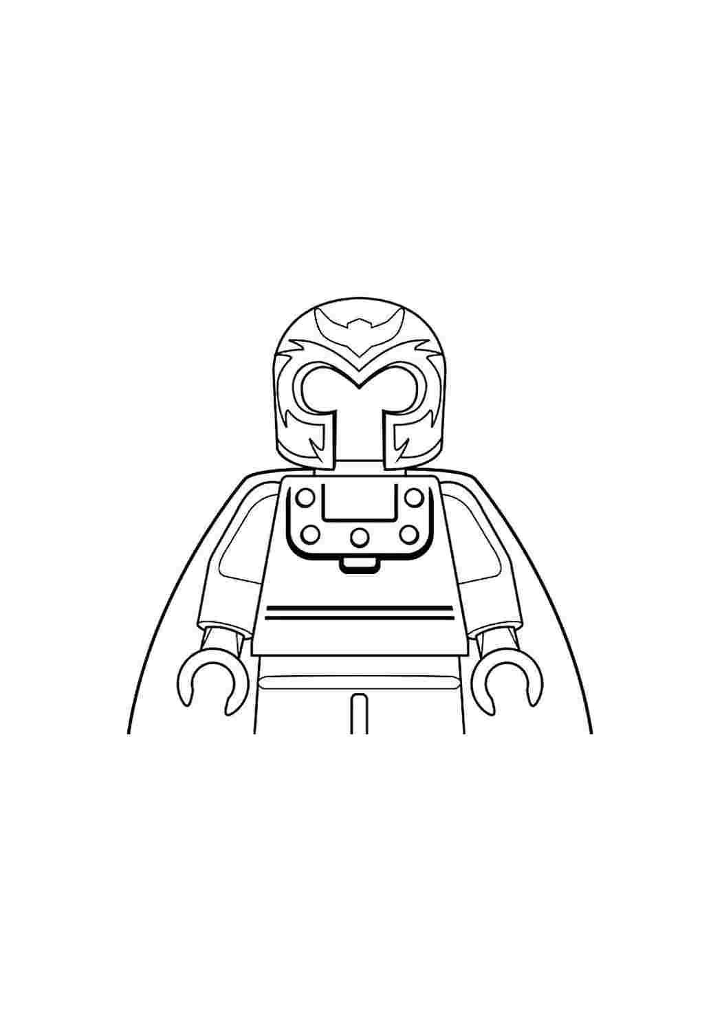 lego magneto coloring pages