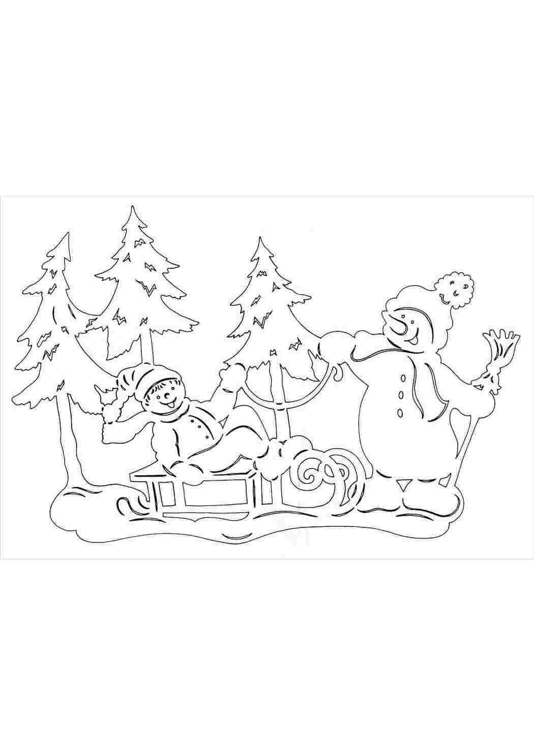 Раскраски, Новогодний трафарет ангел. Разукраска. Новогодний трафарет ...