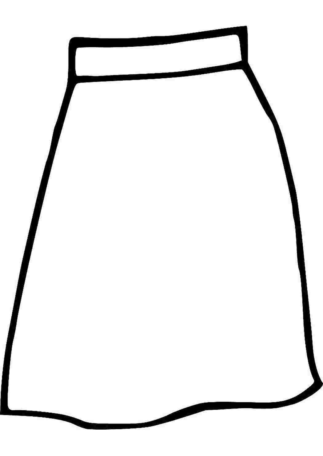 Раскраски, детские раскраски раскраски одежда раскраска юбка. Бесплатно ...